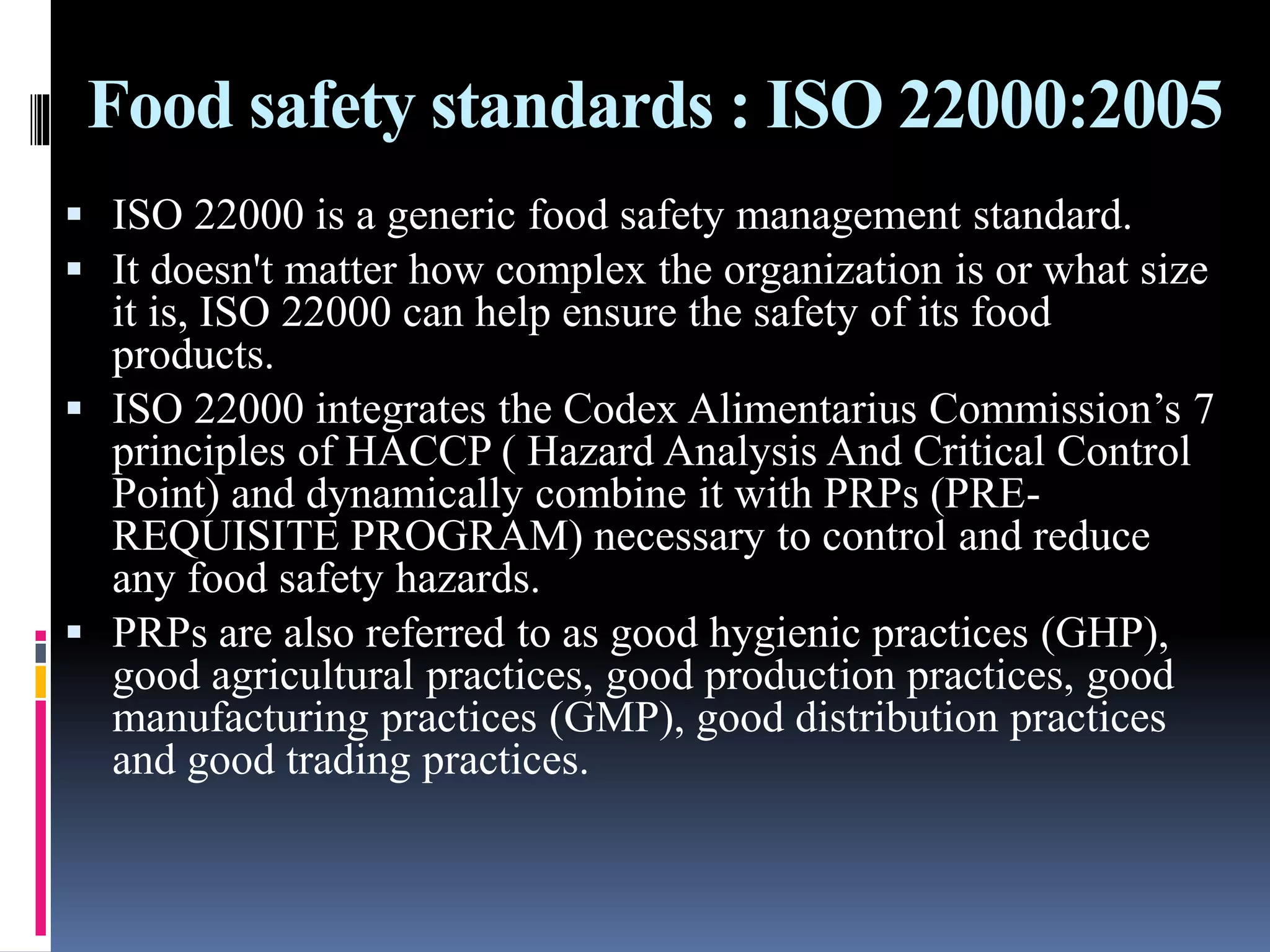 Food Safety Management Systems (FSMS) | PPTX