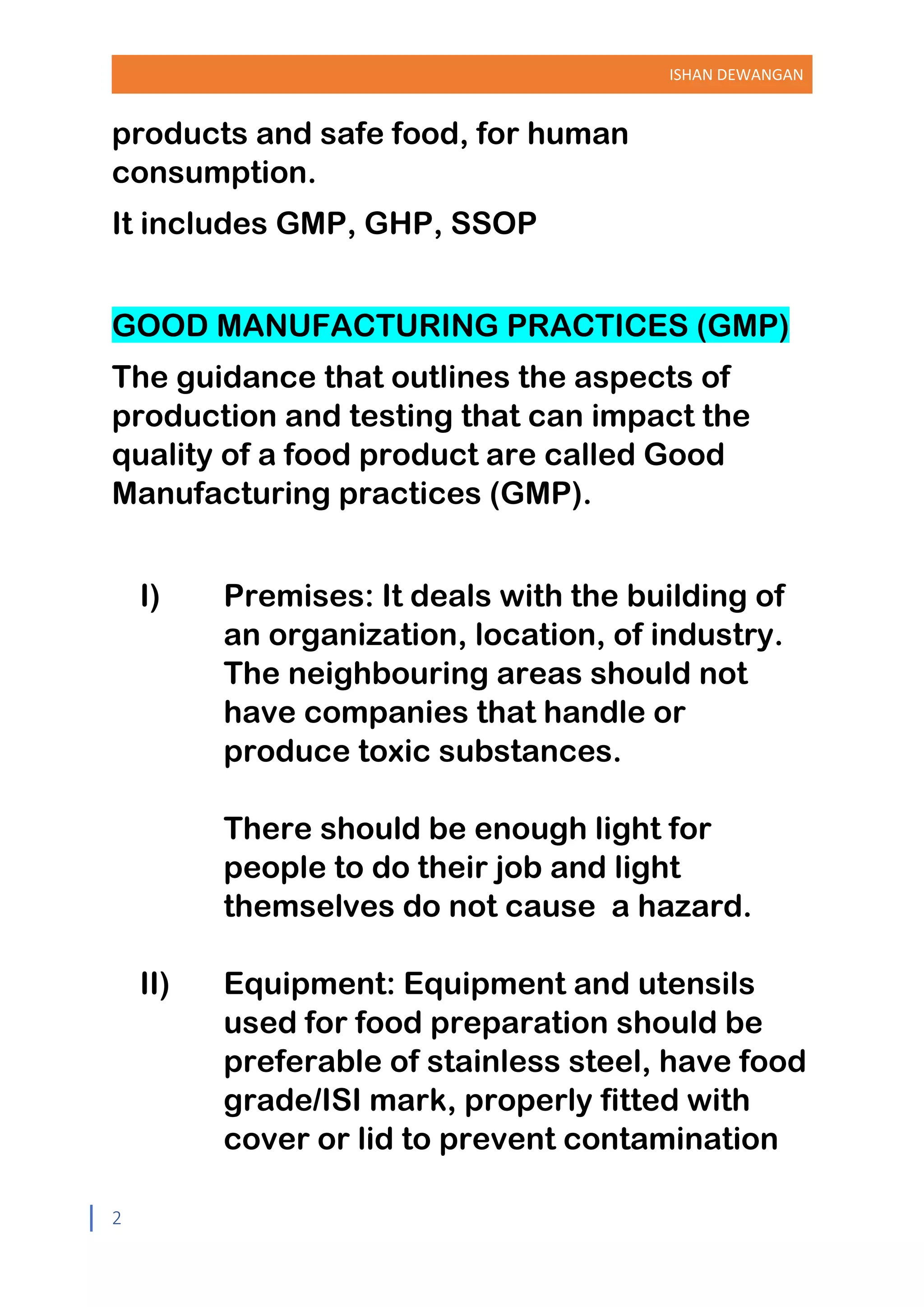 FOOD SAFETY MANAGEMENT TOOLS- CONCEPT | PDF