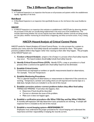 Food safety manual 2020 | PDF