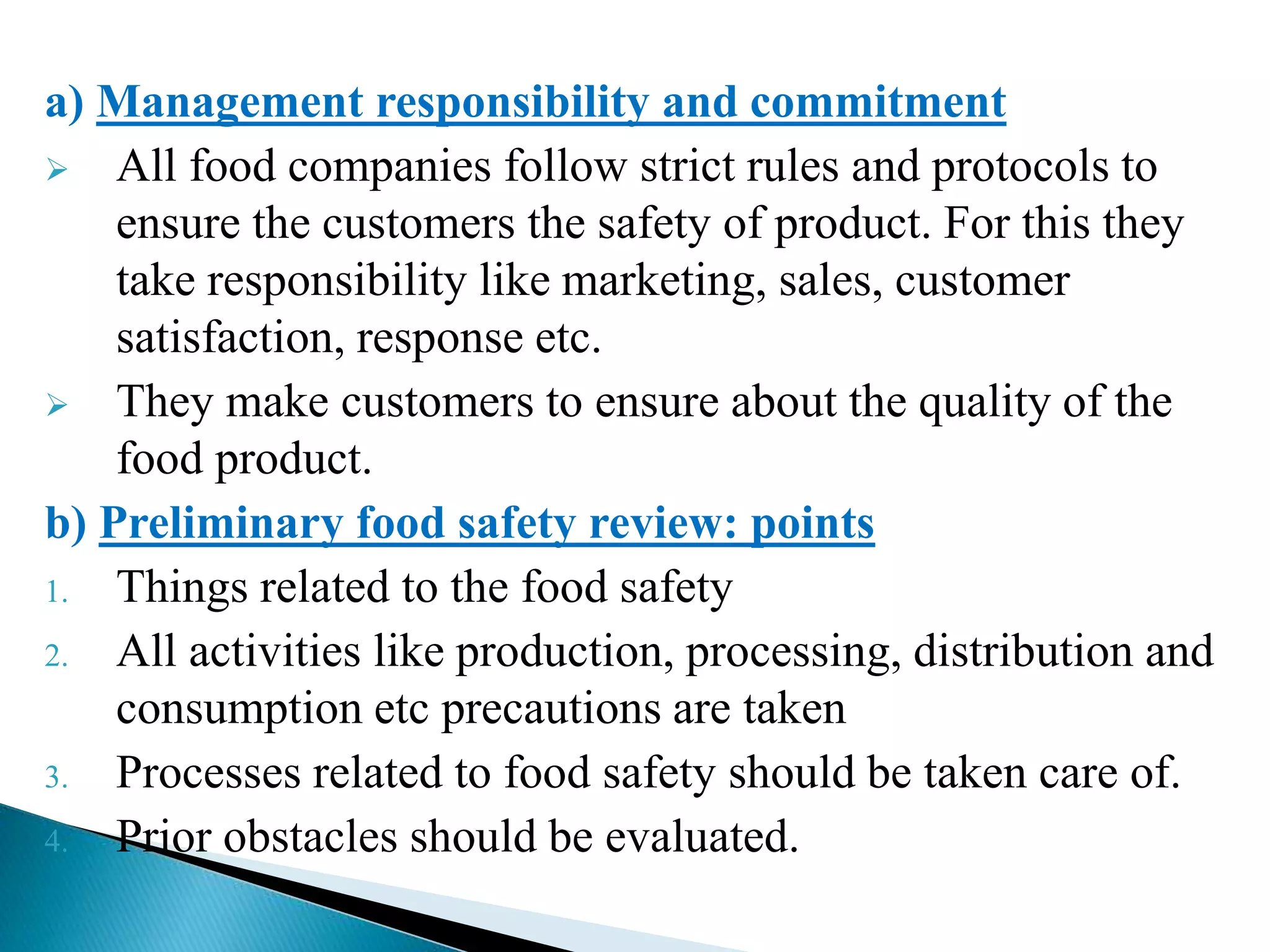 Food safety measures and programmes | PPTX