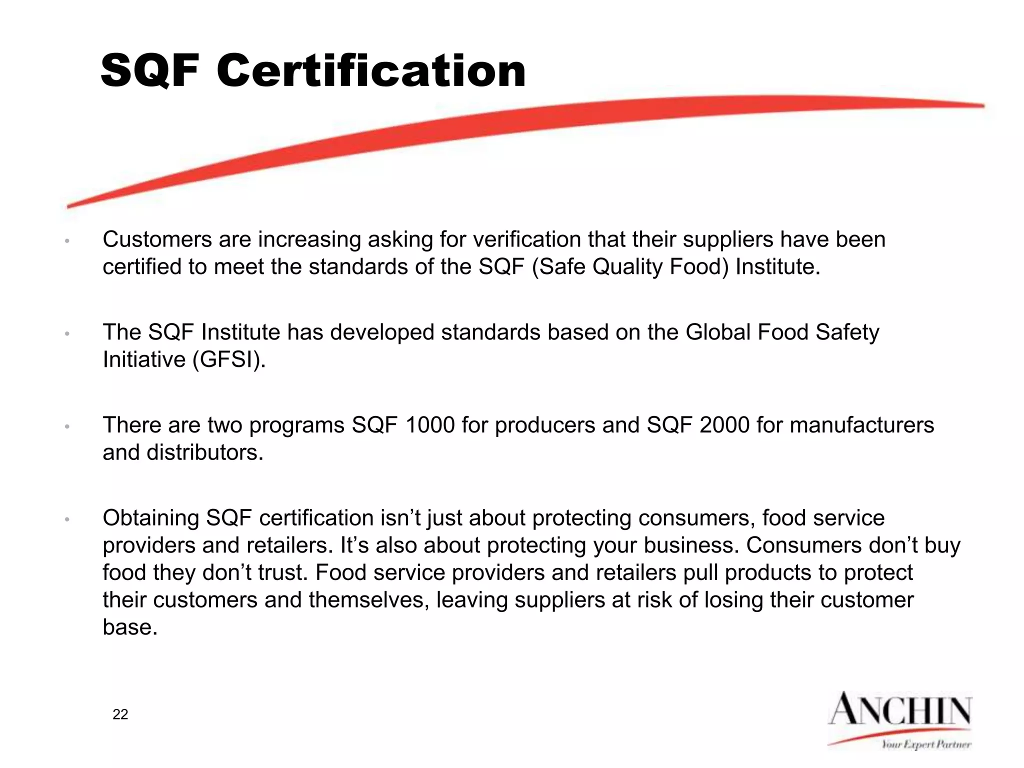 Food Safety Modernization Act | PPTX