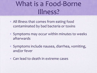 Food safety notes and mythbusters | PPT