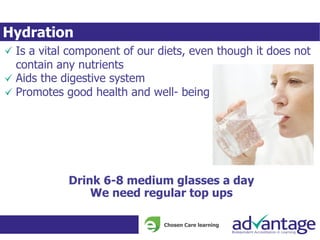 Food safety,nutrition and hydration | PDF