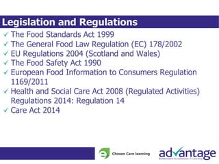 Food safety,nutrition and hydration | PDF