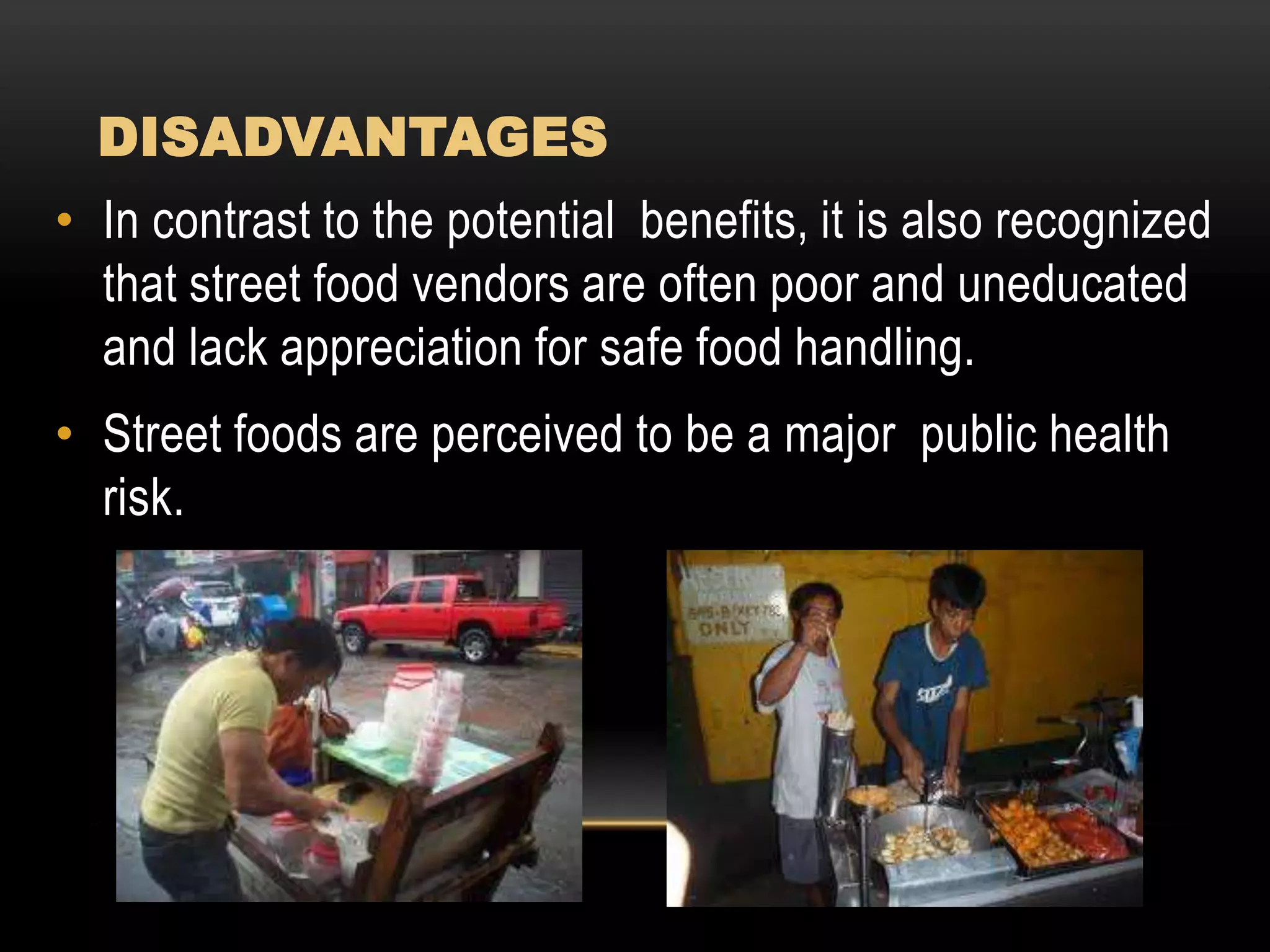Food safety on street foods ppt | PPTX