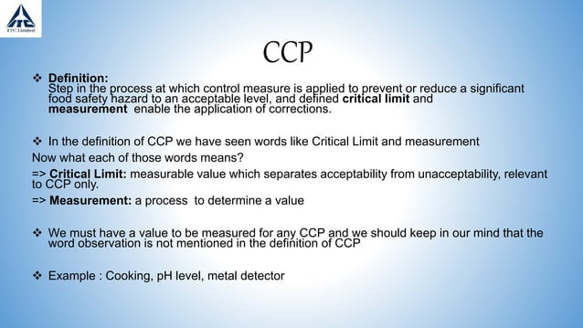 Food safety , OPRP, CCP.pptx | Allergies | Diseases and Conditions