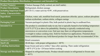 Food safety plan hot dogs | PPTX