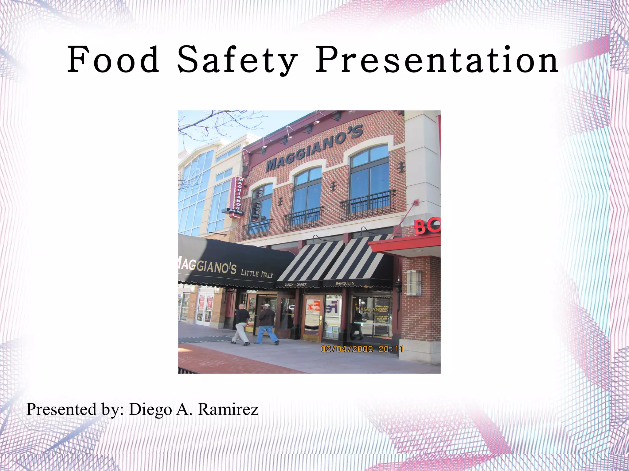 Food Safety Presentation | PPT