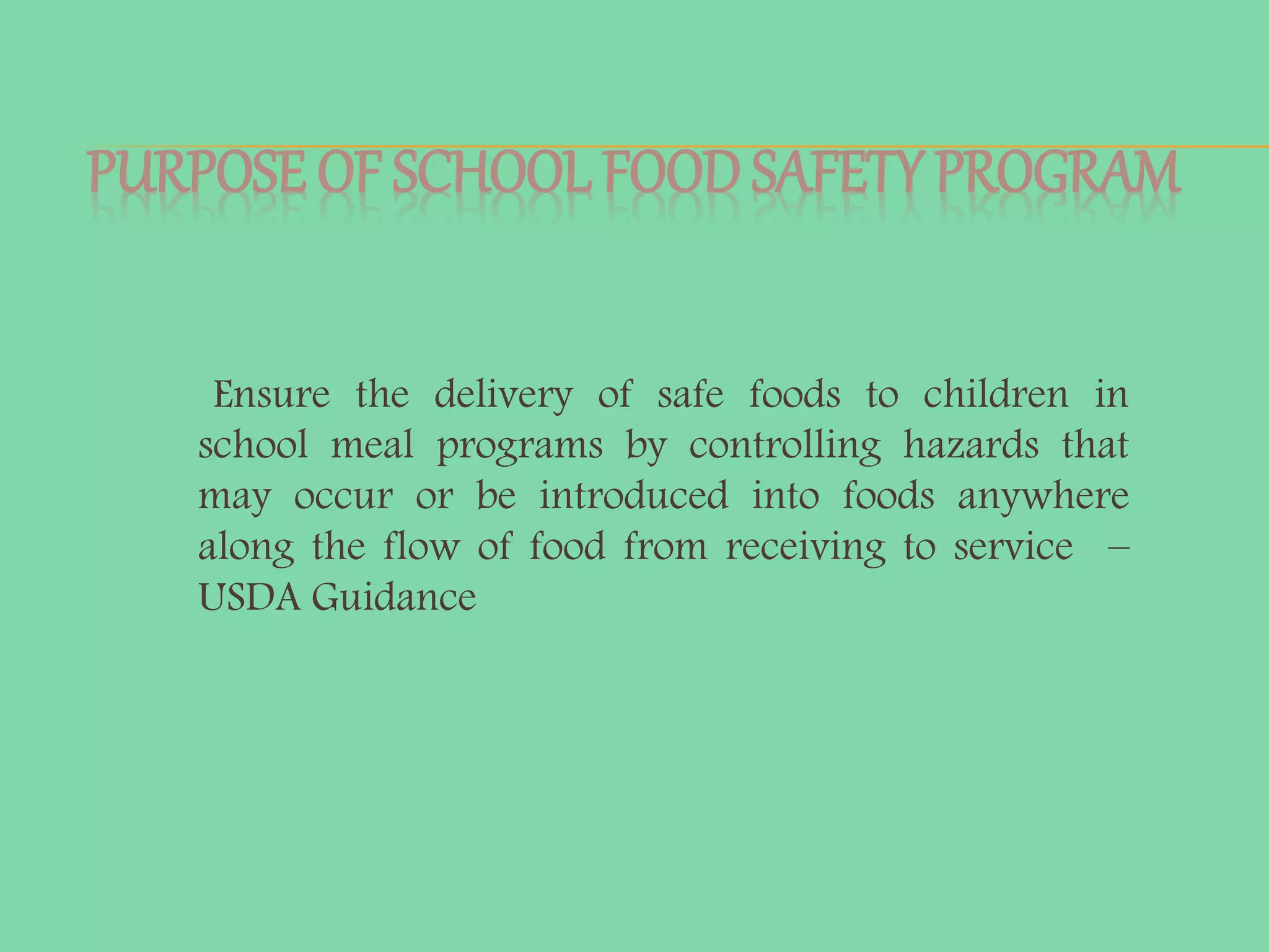 Food Safety Program – BD Food Safety | PPTX | Food Industry | Industries