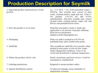 Food safety protocols for soymilk and soy paneer production | PPT