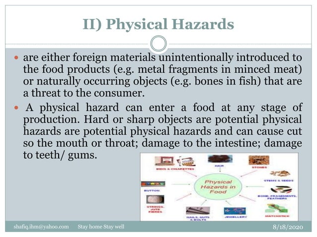 Basic introduction to food safety | PPTX | Chemistry | Science