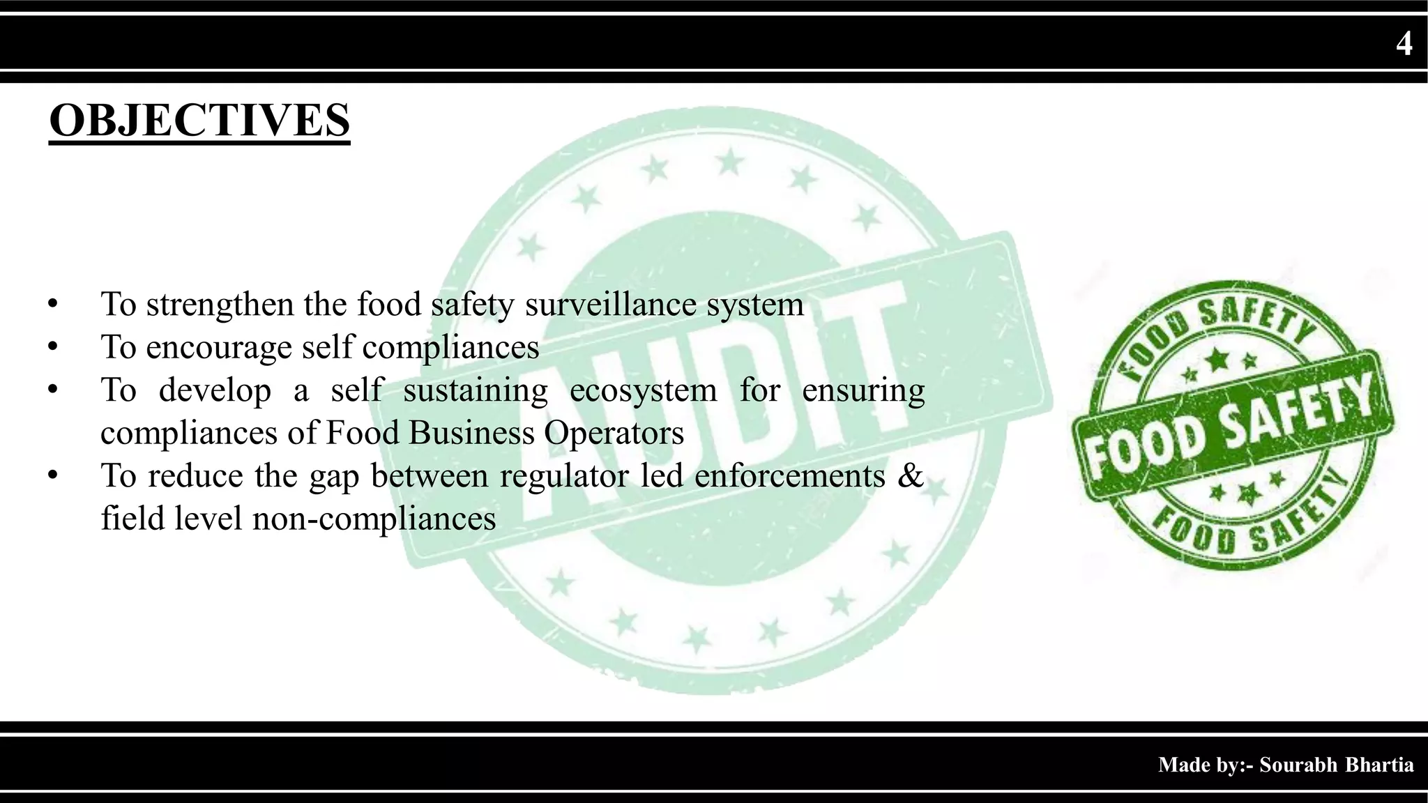 Food Safety & Food Quality Auditing. | PDF