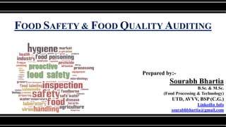 Food Safety & Food Quality Auditing. | PDF