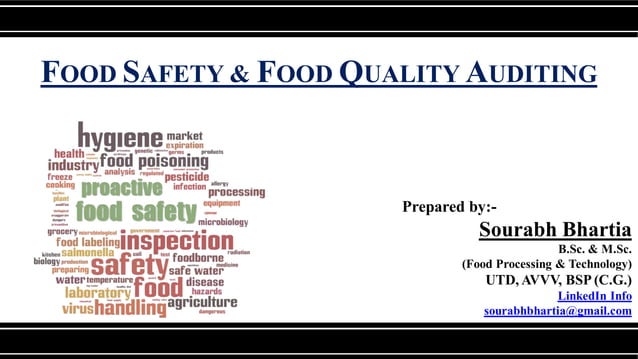 Food Safety & Food Quality Auditing. | PDF | Food Industry | Industries