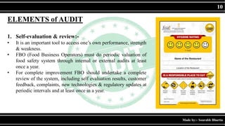 Food Safety & Food Quality Auditing. | PDF