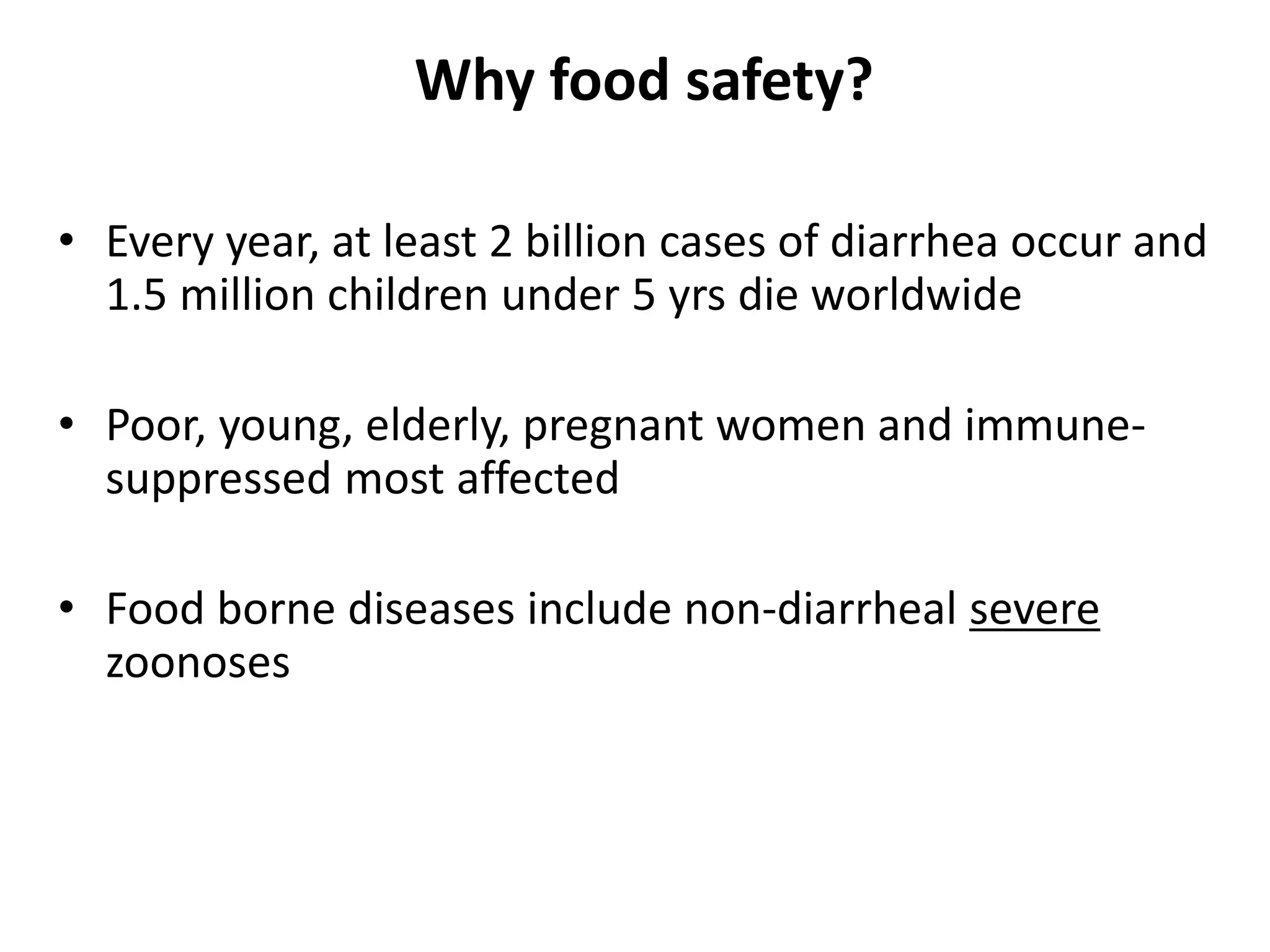 Application of food safety risk assessment in identifying effective ...