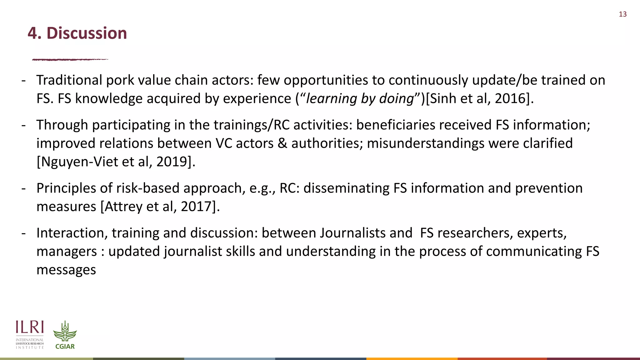 Food safety risk communication: A One Health approach to improve ...