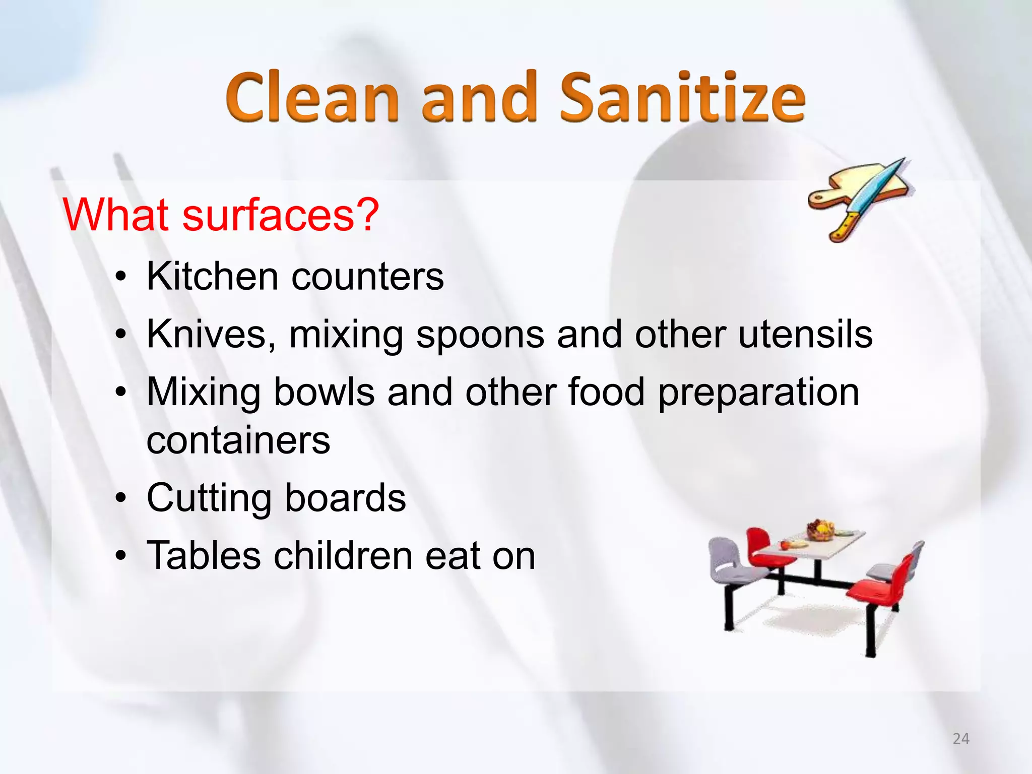 food_safety_sanitation.pptx | Home Appliances | Home & Garden