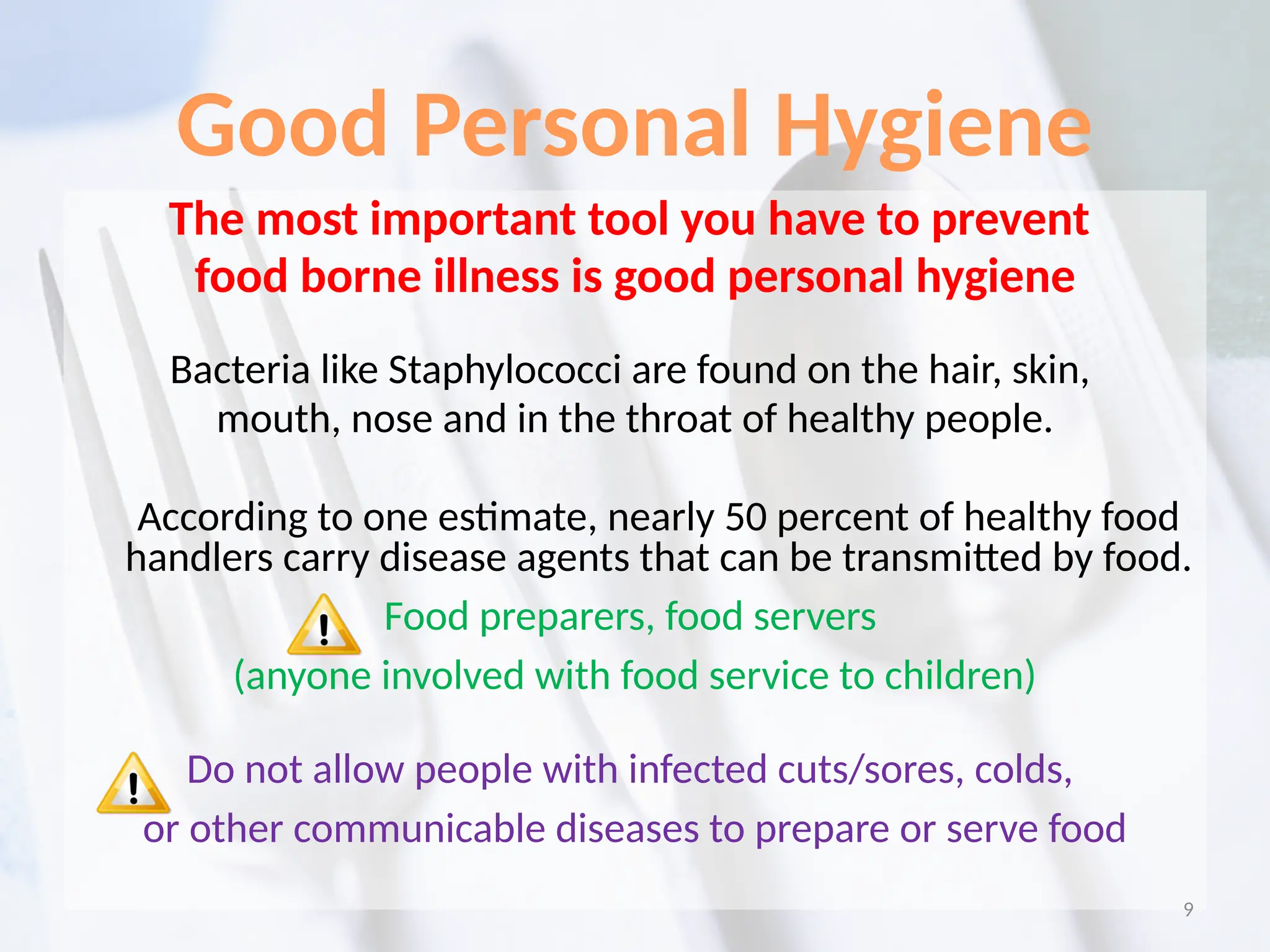 food_safety_sanitation.pptx Presentation for food business operators | PPT