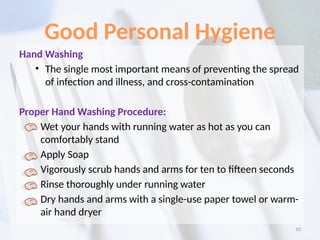 food_safety_sanitation.pptx Presentation for food business operators | PPTX