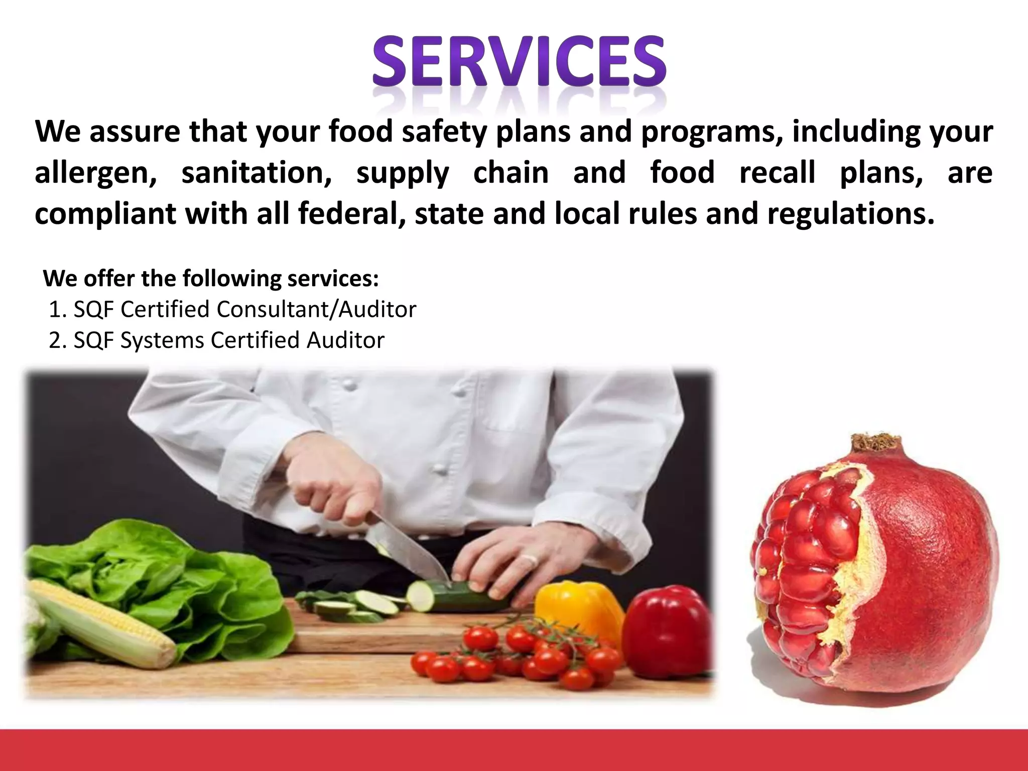 Food Safety Modernization Act | PPTX | Food Industry | Industries