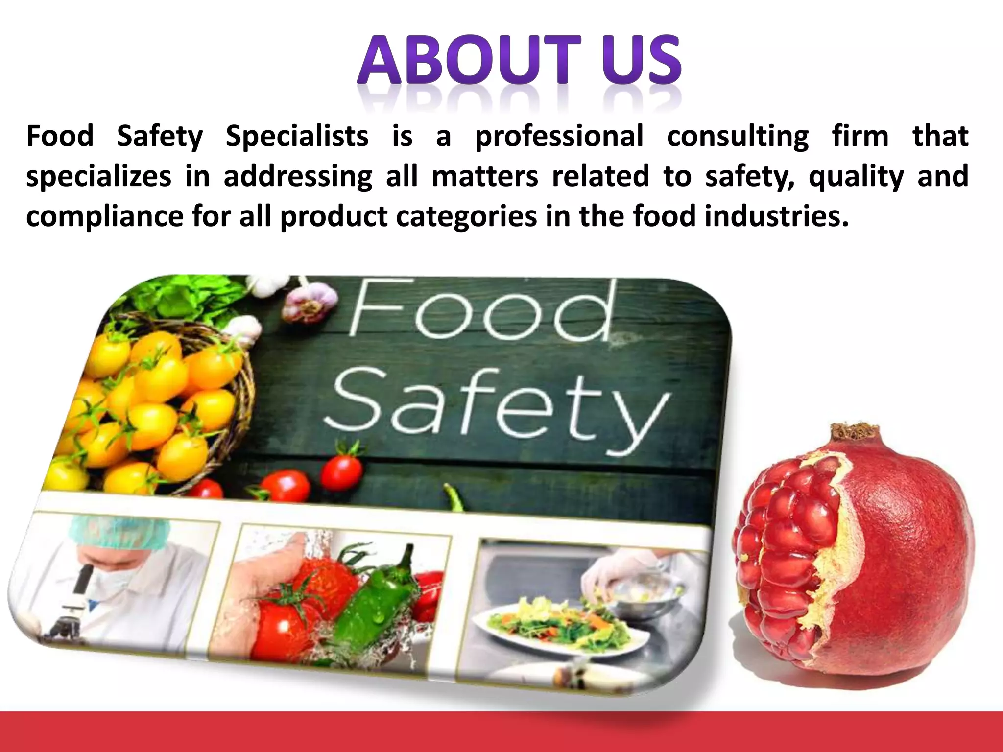 Food Safety Modernization Act | PPTX | Food Industry | Industries