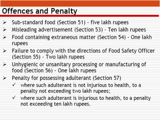 Food Safety & Standard Act, 2006 | PPTX