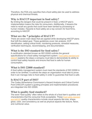 Food safety standard and HACCP.pdf