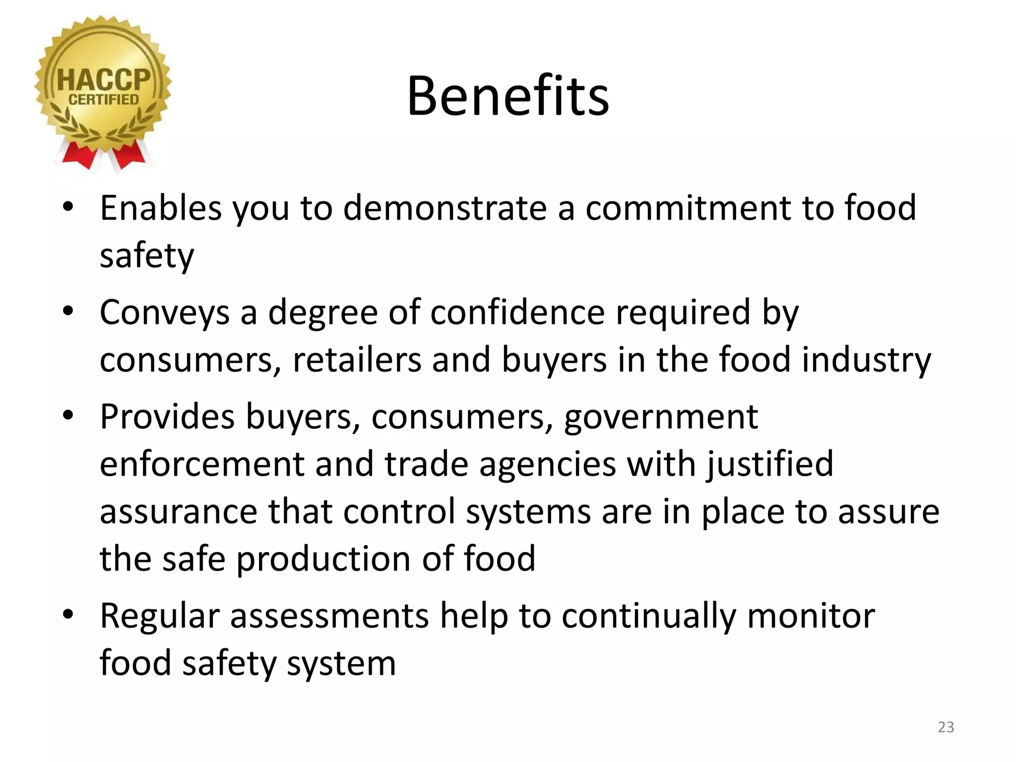 Food safety standards and certifications | PDF