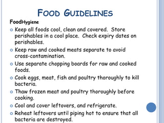 Food safety & storage | PPT
