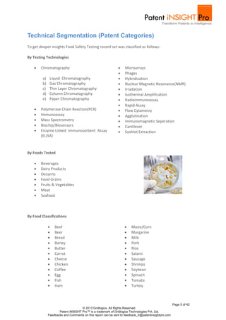 Food Safety Testing | PDF | Food Industry | Industries