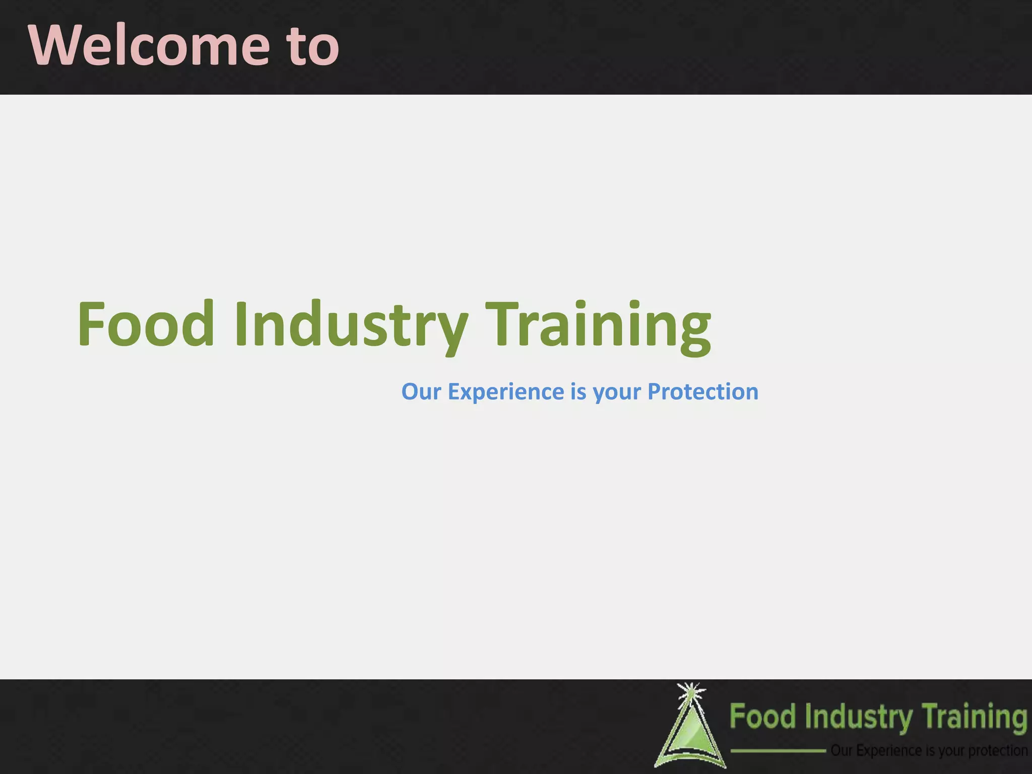 Food Safety Training | PPTX