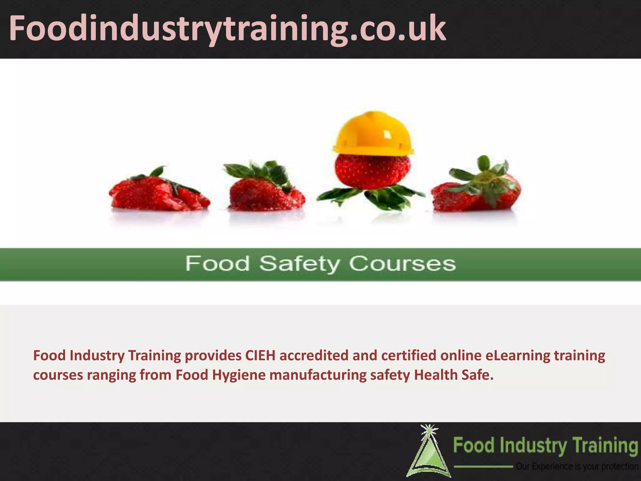 Food Safety Training | PPTX