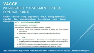 FOOD SAFETY TRAINING (Allergent, TACCP & VACCP) (2).ppt