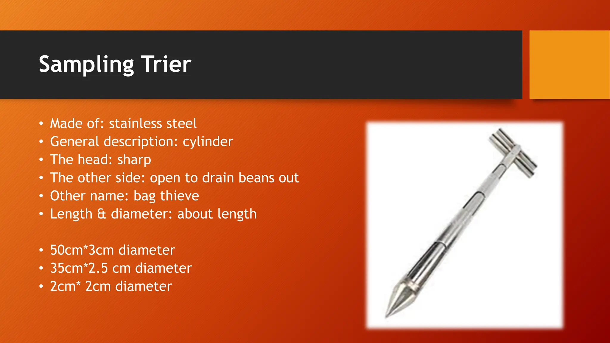 Food sampling equipment &Definition of Food Sampling .pdf