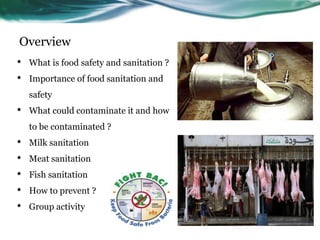 Food sanitation | PPT