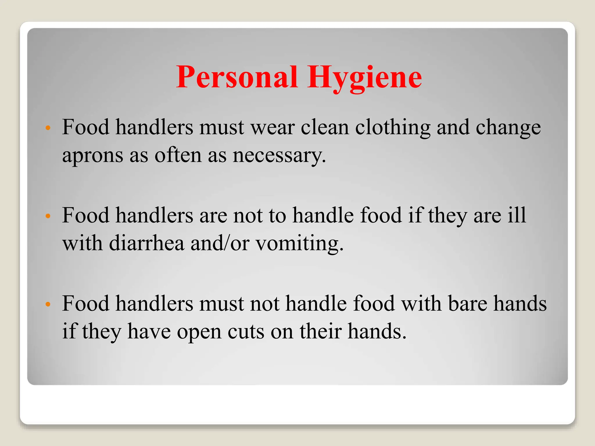 Food Sanitation, Food Safety, Fiid Hygeine | PPT