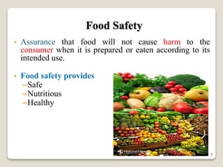Food Sanitation, Food Safety, Fiid Hygeine | PPT