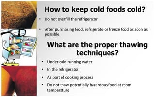 Food sanitation training | PDF