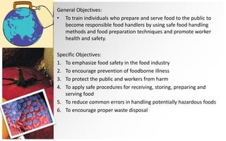 Food sanitation training | PDF