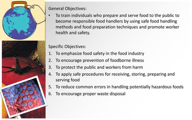 Food sanitation training | PDF
