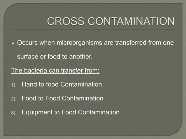 Food santitation and safety | PPT