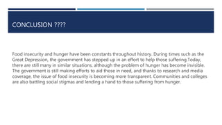 Food scarcity in india | PPTX