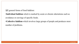 food toxicity, contaminants, faddism and standards | PPTX