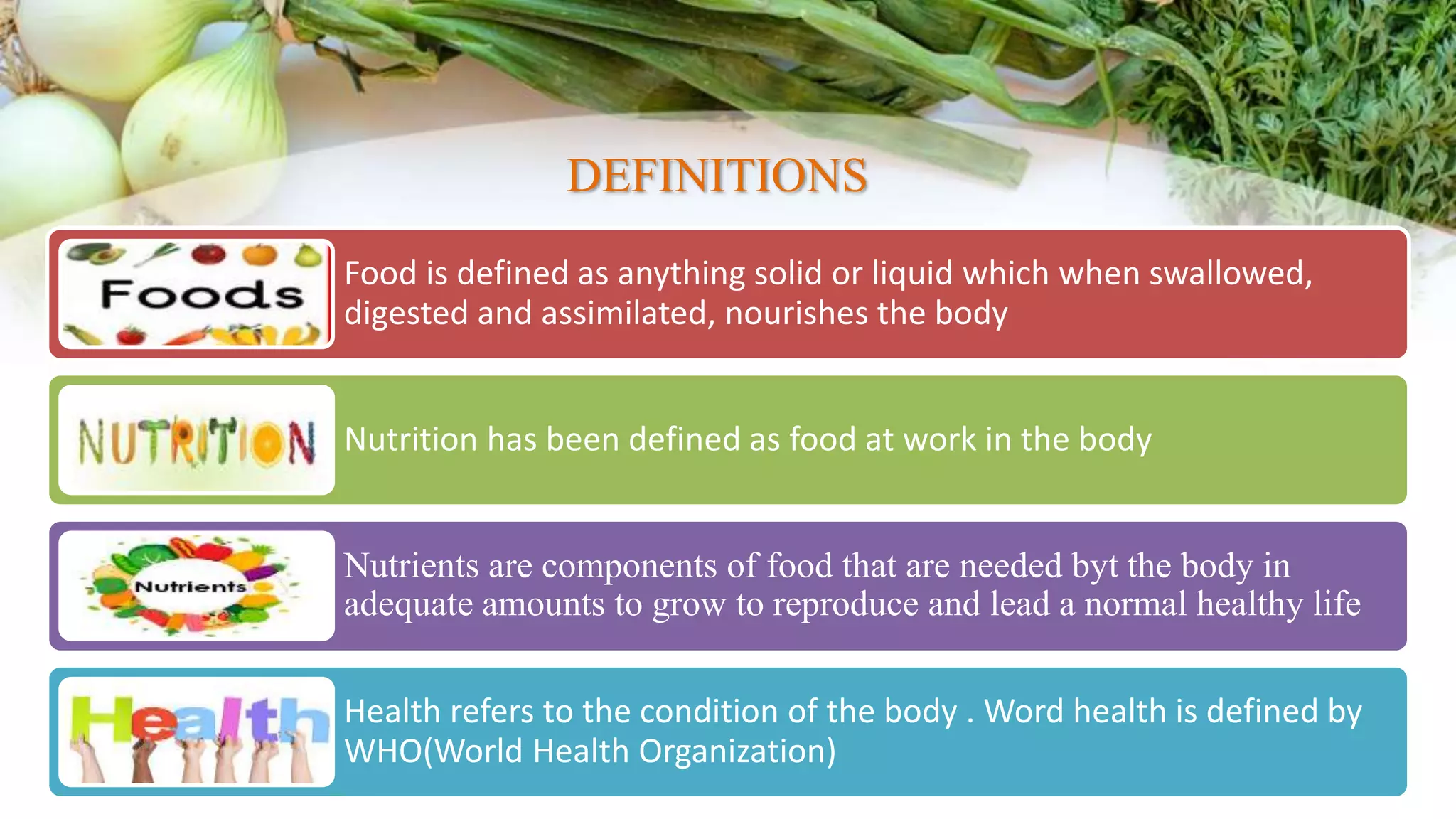 Food science food,nutrition,nutrients and health | PPTX | Food & Drink