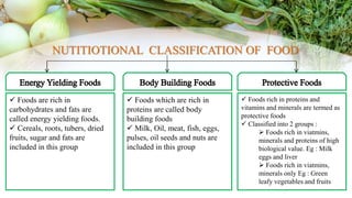 Food science food,nutrition,nutrients and health | PPTX | Food & Drink