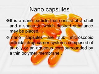 Applications of Nanotechnology in food science | PPTX