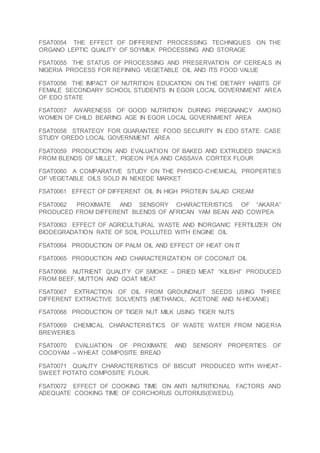 FOOD SCIENCE AND TECHNOLOGY PROJECT TOPICS AND MATERIALS.docx