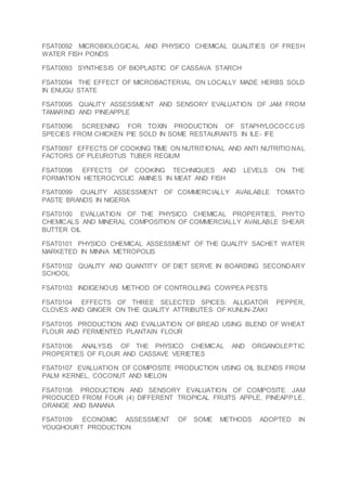 FOOD SCIENCE AND TECHNOLOGY PROJECT TOPICS AND MATERIALS.docx