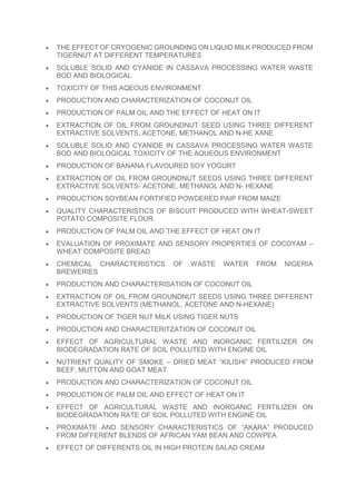 FOOD SCIENCE AND TECHNOLOGY PROJECT TOPICS AND MATERIALS.docx